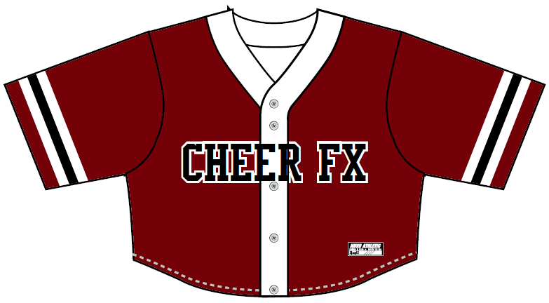 Cheer FX - Full Button Crop Jersey – Nuvo Athletic
