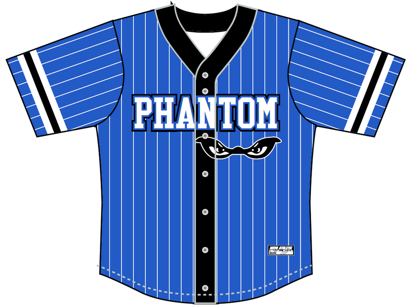 Phantom - Full Button Baseball Jersey – Nuvo Athletic